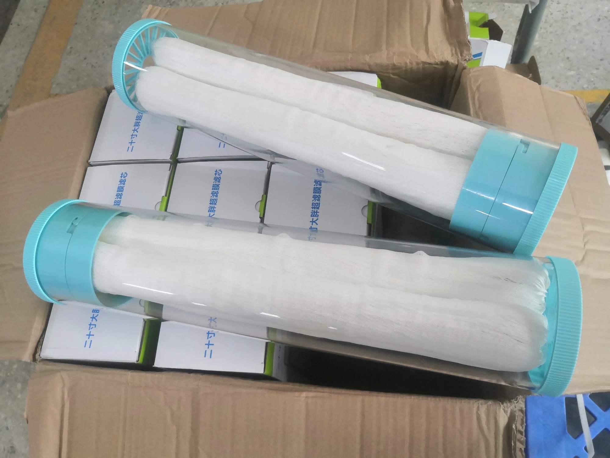 20'' Pvdf Outside To Inside Jumbo Uf Water Filter Element 10inch Big ...