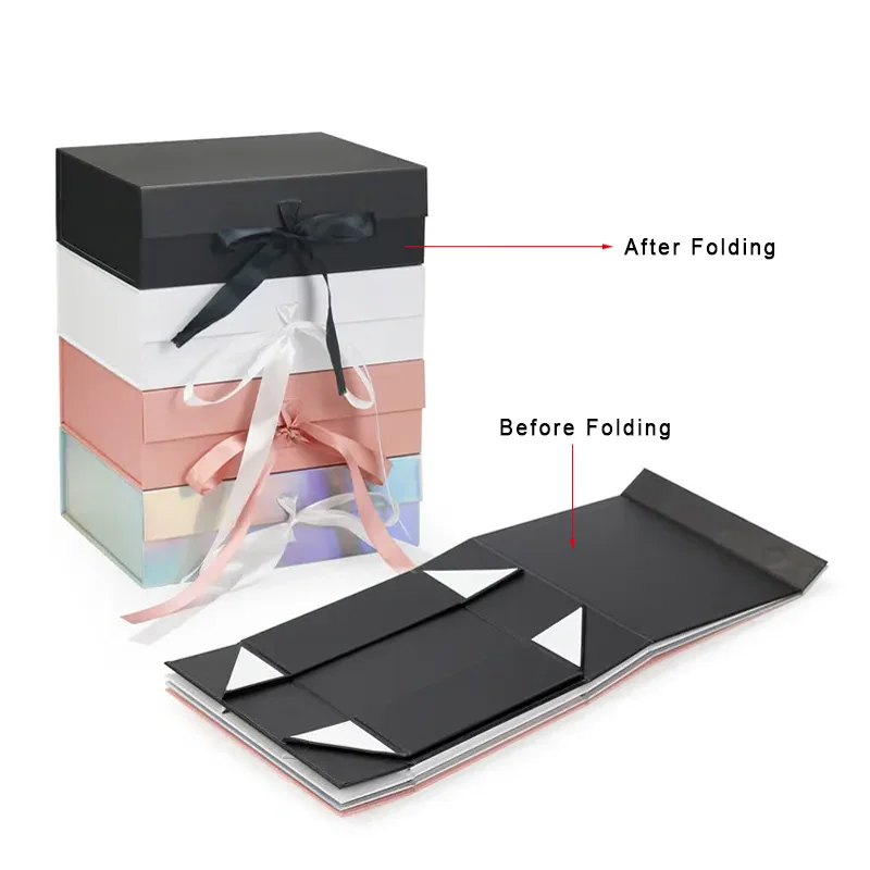 Custom Magnet Folding Paper Flat Pack Packaging Box