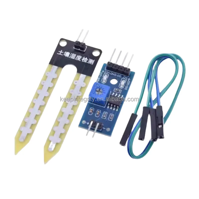 Soil Moisture Sensor Soil Moisture Meter Detection Module Robot ...
