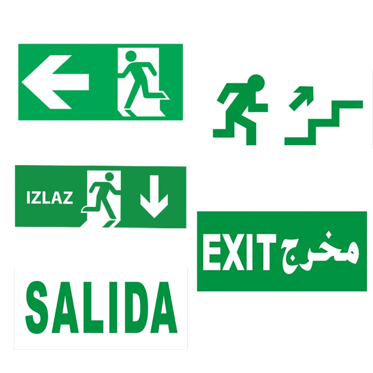 CE Listed LED Building Hanging Emergency Light Osha Exit Signs| Alibaba.com