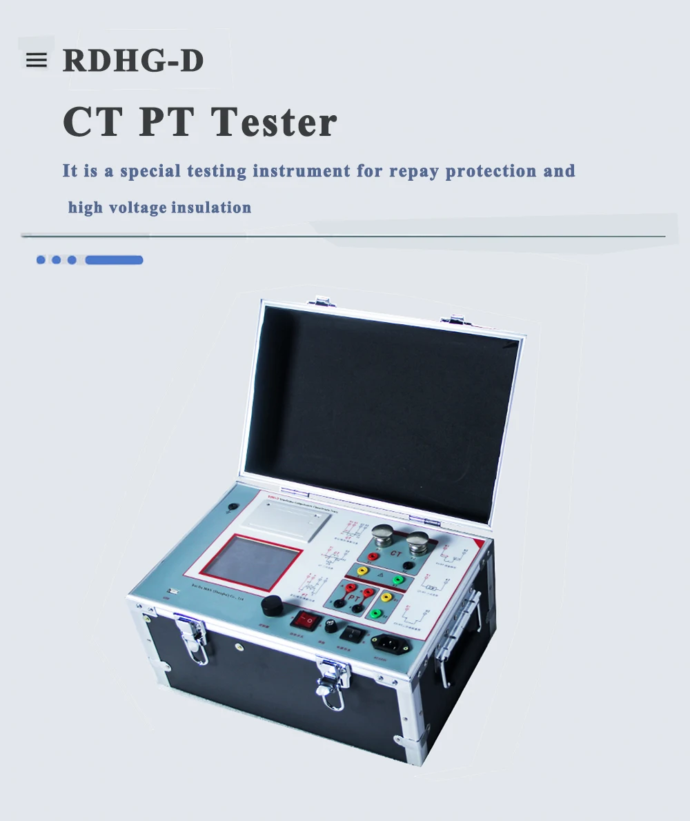 High Accuracy Ct Analyzer / Current Transformer Analysis Equipment ...
