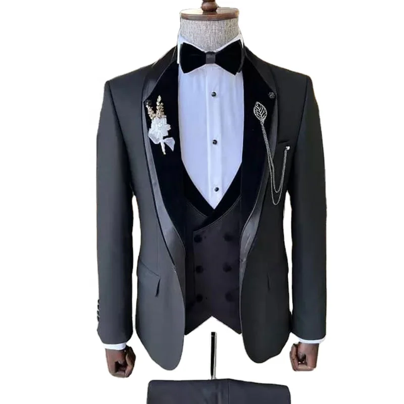 Latest Style Gentle Men Suits Groom Suits For Wedding Party Wear 2024 ...