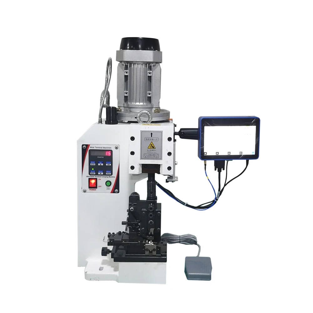 Semi-auto Wire Terminal Crimping Machine With Crimp Force Monitor - Buy ...