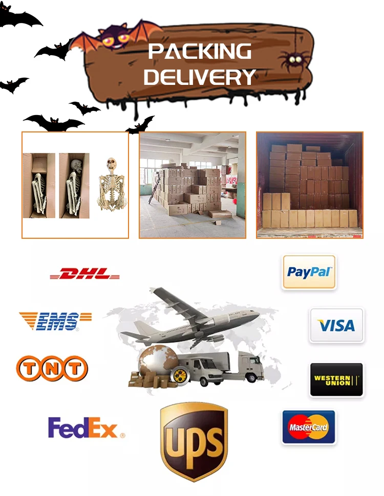 Wholesale Customized Halloween Decoration Haunted House Large Full Size ...