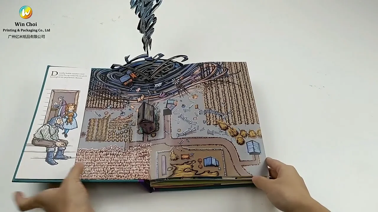 Custom Education 3d Stori Book Printing Pop Up Spanish Books For ...