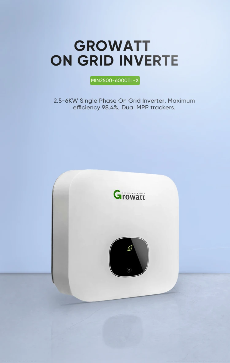Growatt 5kw 5000w Solar Inverter Single Phase 1ph Inverter 6kw 6000w ...