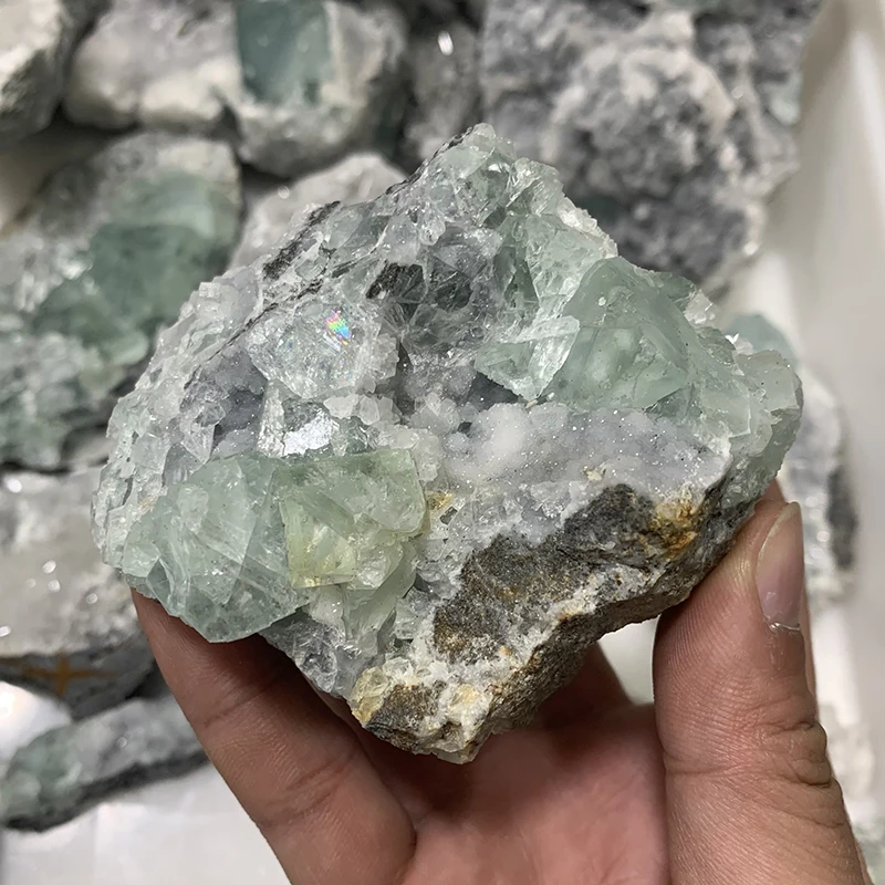 Raw Green Quartz