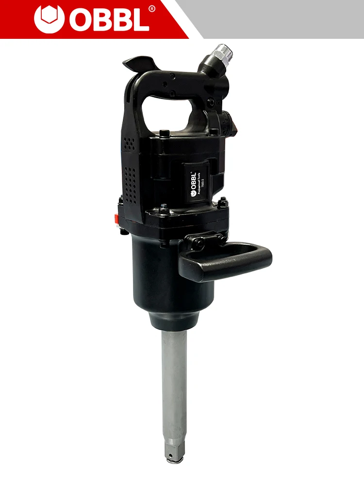 Obbl 1" Air Impact Wrench Gun Heavy Duty Torque Extended Anvil ...