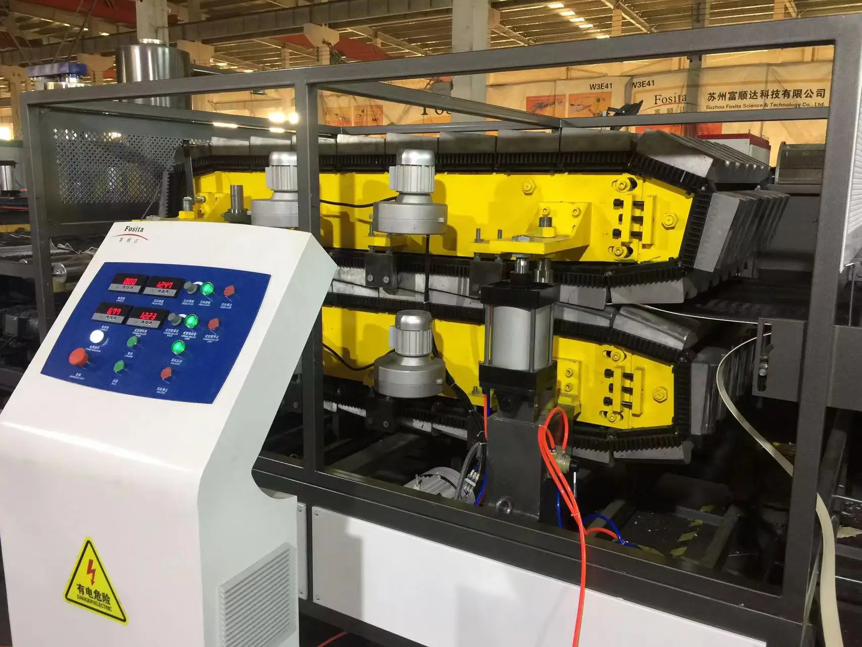 Fosita Pvc Asa Floor Roof Tile Trim Tiles Making Machine With High ...