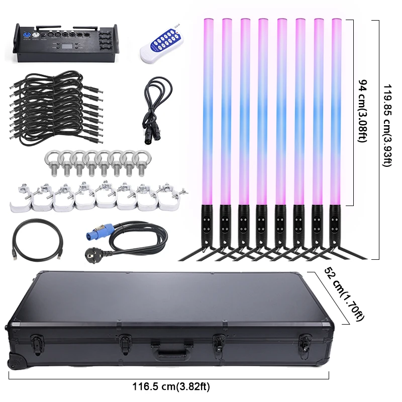 360 Degree Astera Titan Tubes Stand Wireless Battery Pixel Led Tube ...