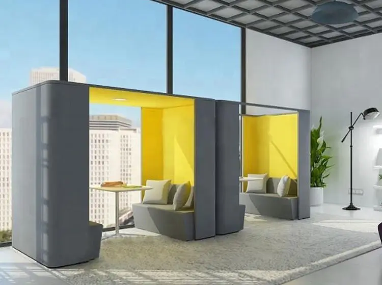 Modern Style Privacy Pod Indoor Office Meeting Booth Acoustic Office ...