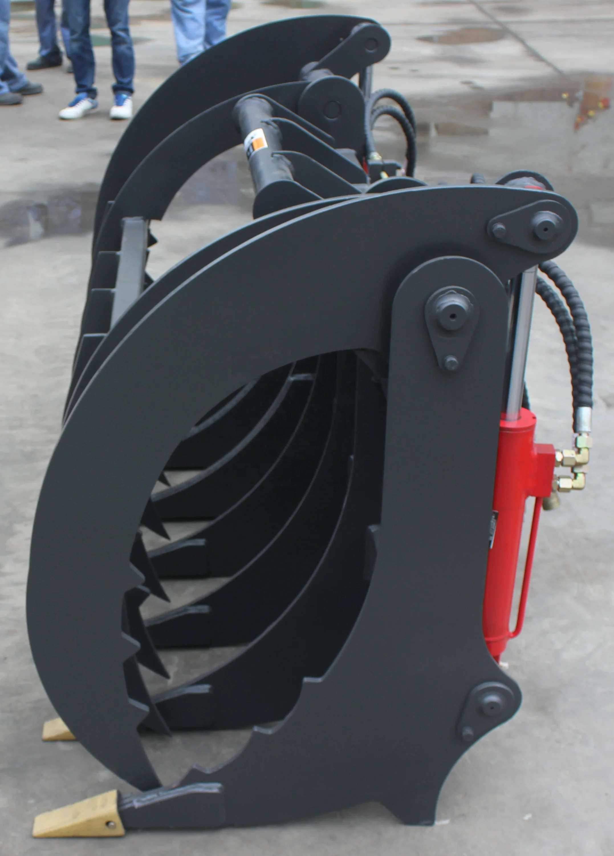 RSBM Skid Steer Loader Log Grass Fork Grapple Skid Steer Grapple ...