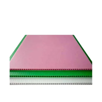 4mm Continuously Extruded Corflute Polypropylene Copolymer Plastic ...