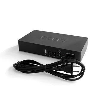 Hkivi Mini Dc Ups Poe Port 9v 12v 24v Portable Dc Power Supply For Wifi Router Ip Camera Modem ...