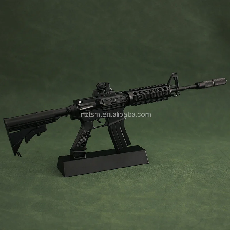 M4a1 Carbine Metal Gun Model - Realistic Assembly Toy