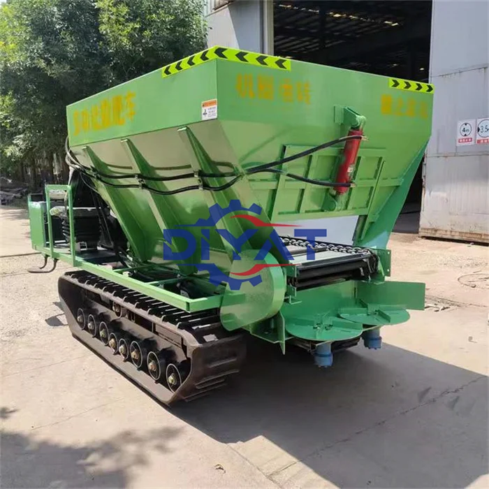 High Quality Greenhouse Fertilizers Dung Manure Spreader Scattering ...