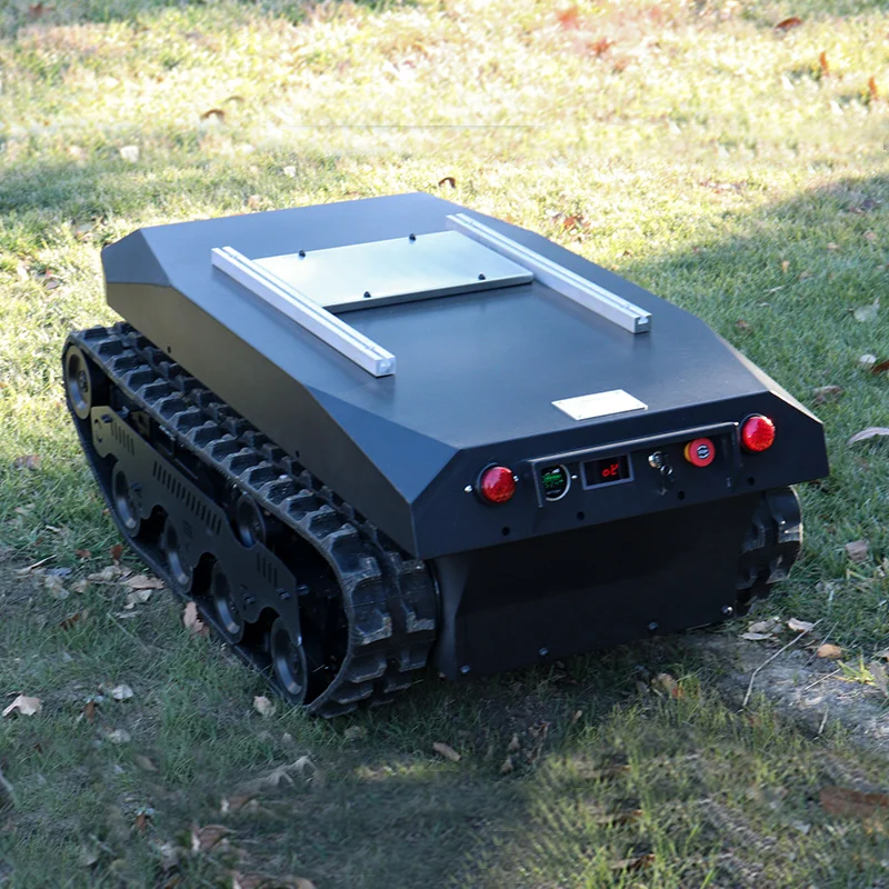 All Terrain Electric Tracked Chassis TinS-13 Customizable with Rubber ...