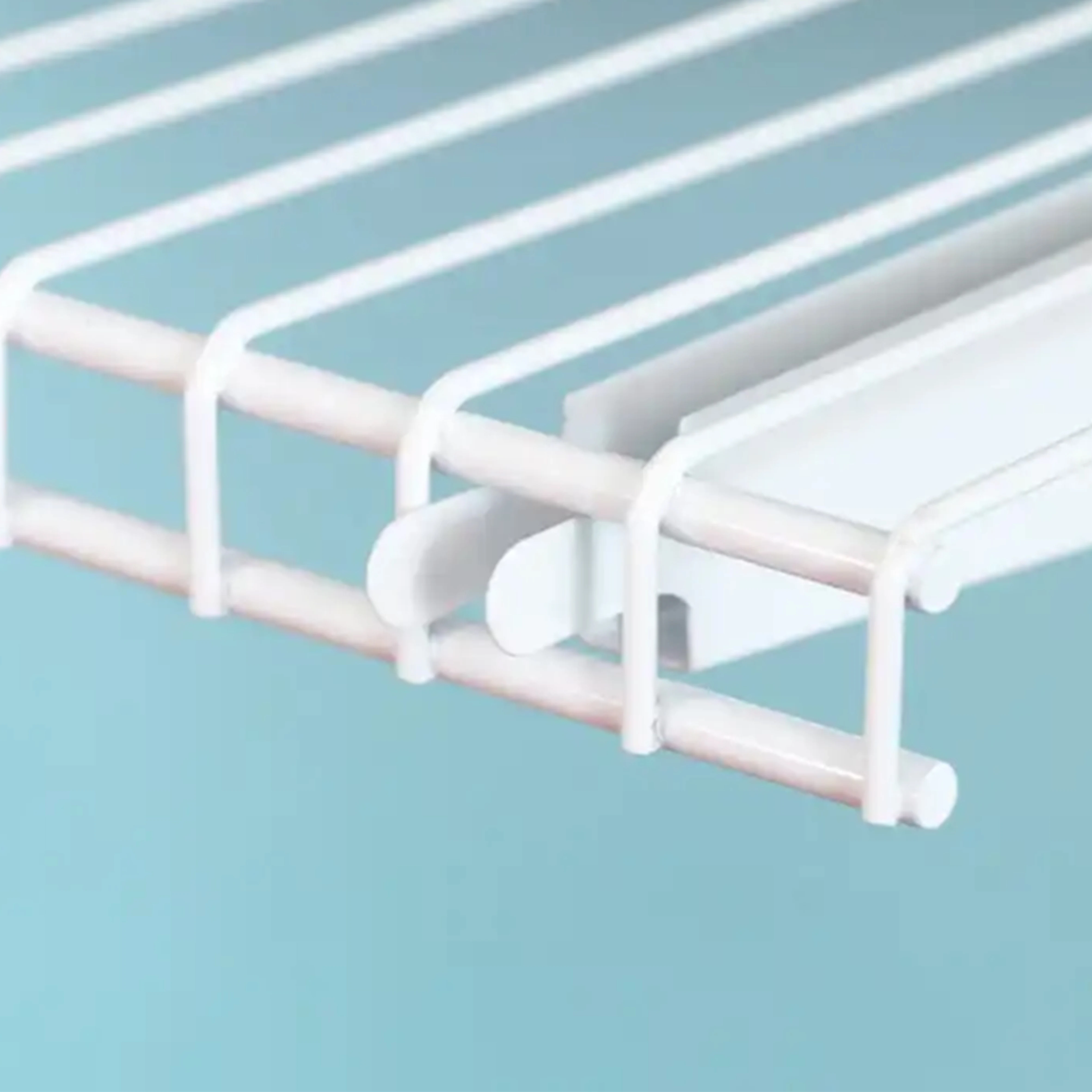 Cheap Wall Closet Free Standing Galvanized Wire Shelves System - Buy ...