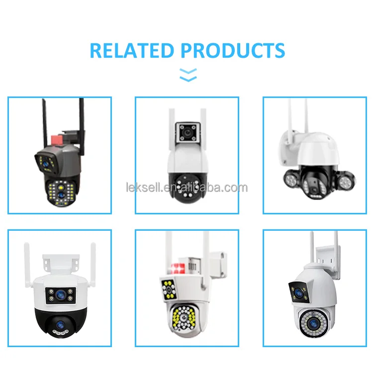 Yoosee 6MP 10X Zoom Three Lens IP Wifi Network Camera Outdoor PTZ ...