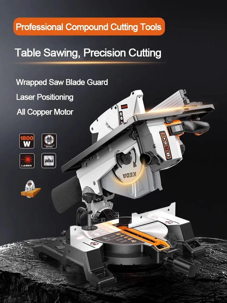 Multifunctional Table Saw - Precision Woodworking Tool