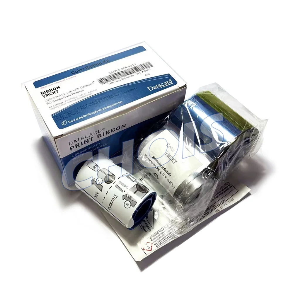 Datacard SD260 SD360 ID Card Printers YMCKT Ribbon 534700-004-R010