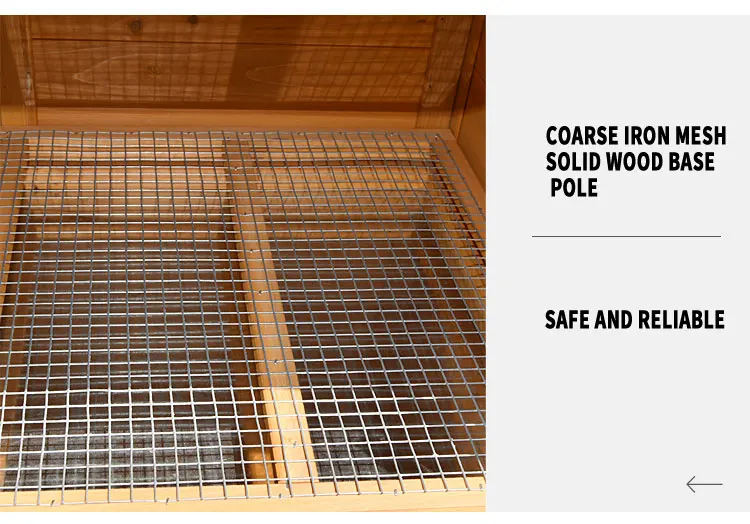 Modern Outdoor Rabbit Hutch and Wooden Poultry House Unique Bunny Cage ...