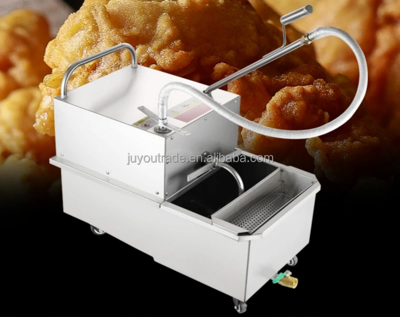 JUYOU Deep Fryer Oil Filter Machine - Efficient & Durable