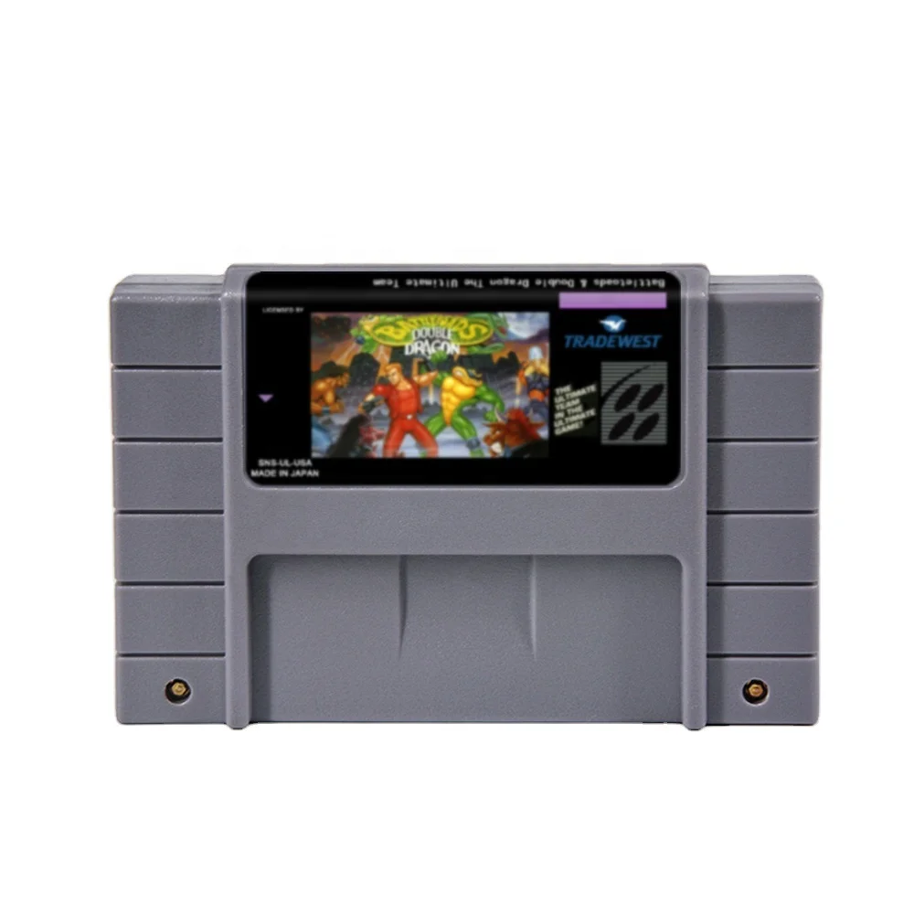 Toys & Games Electronic Toys Battletoads & Double Dragon SNES NTSC-US ...