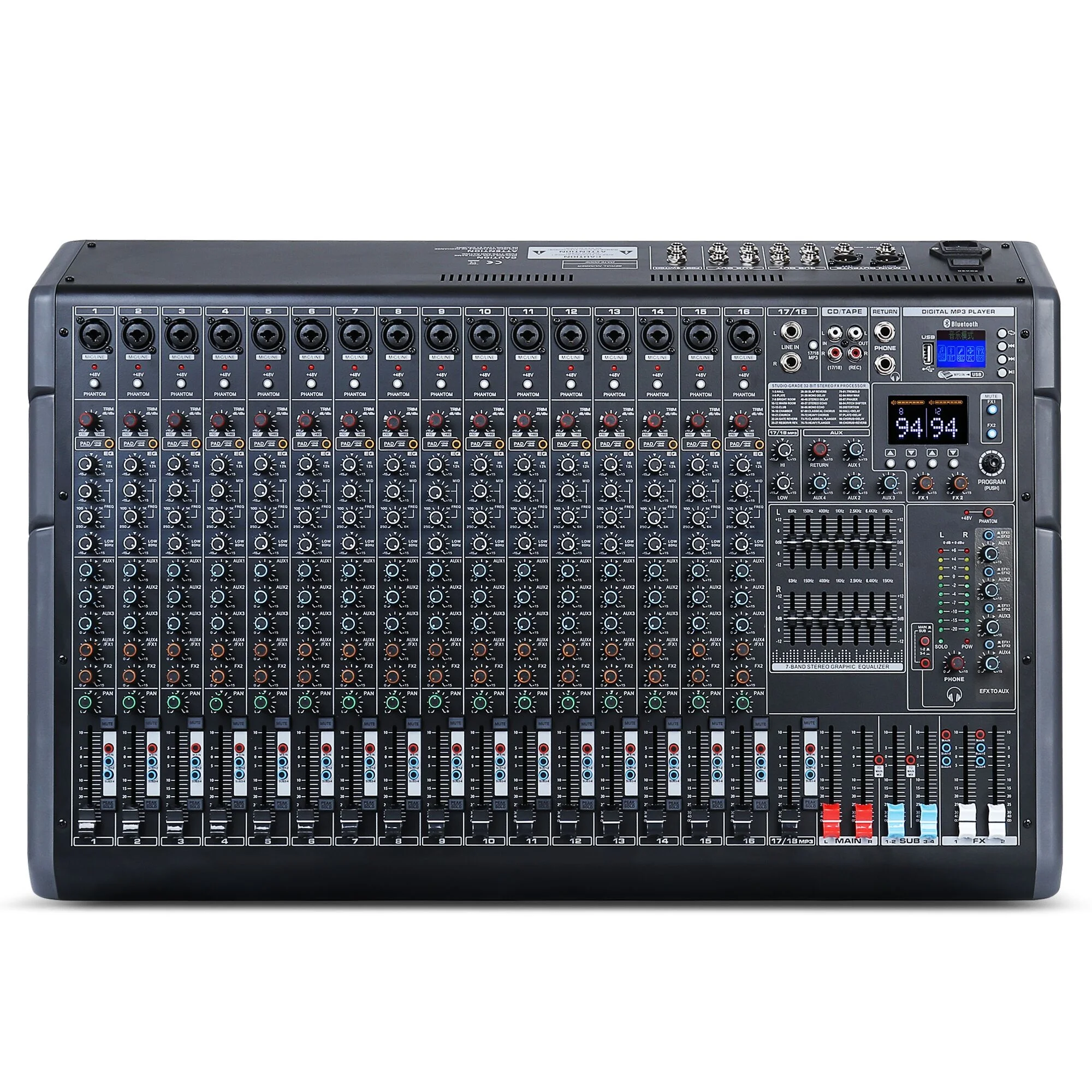 Depusheng PG18 Professional mixer audio 18-way stage outdoor ...