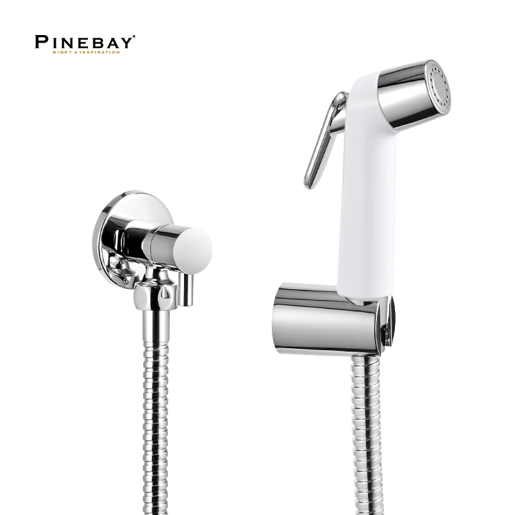 PINEBAY Modern High Pressure Saving Water Shattaf Seat ABS Plastic Wall ...