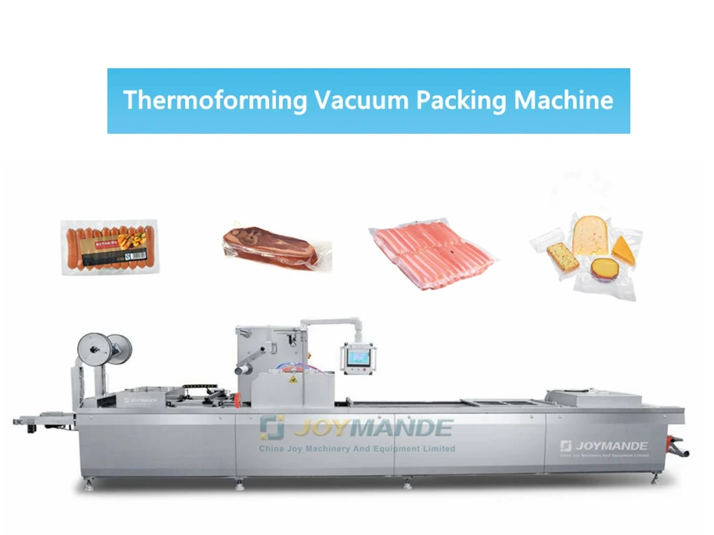 Automatic Food Thermoform Vacuum Packing Machine Food Thermoforming ...