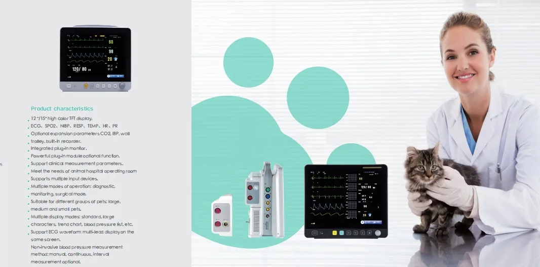 Veterinary Surgery Instruments Veterinary Monitor Cms8000 - Buy ...