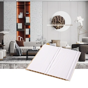 Customized Bamboo Fiber Plate Integrated Wall Panel 200*9mm Circular ...