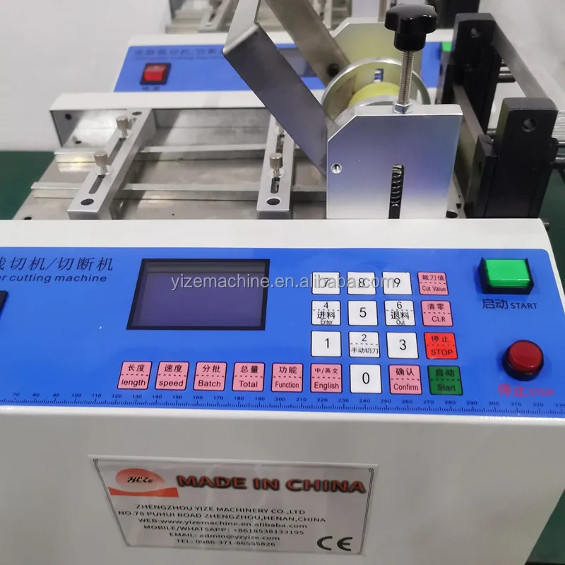 Microcomputer Control Fixed Length Cutting Plastic Pipe Heat Shrink ...