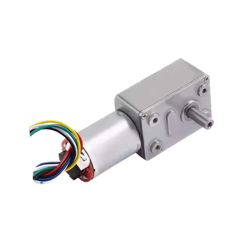 Bldc Reduction Motor With Encoder 6v12v24v Worm Gear Small Motor - Buy ...