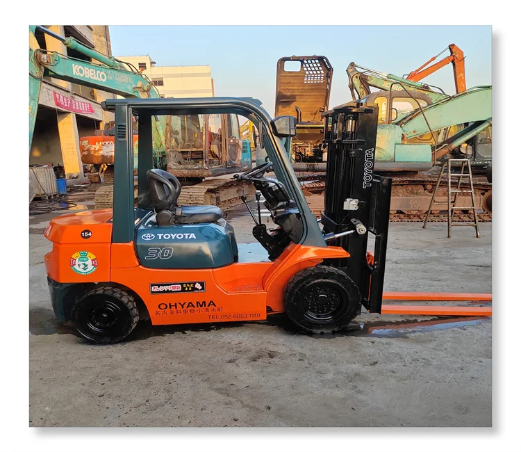 Used Toyota 3 Ton Forklift - High Capacity & Reliability
