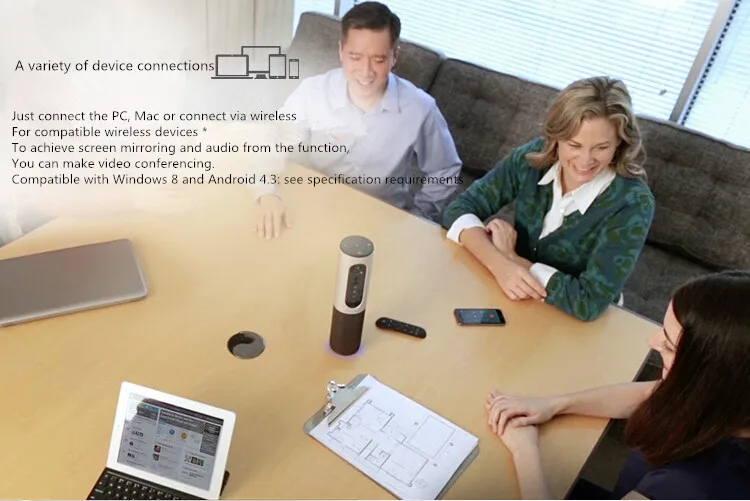 Logitech Cc2000e Video Conferencing Webcam For Small Groups,1080p Hd ...