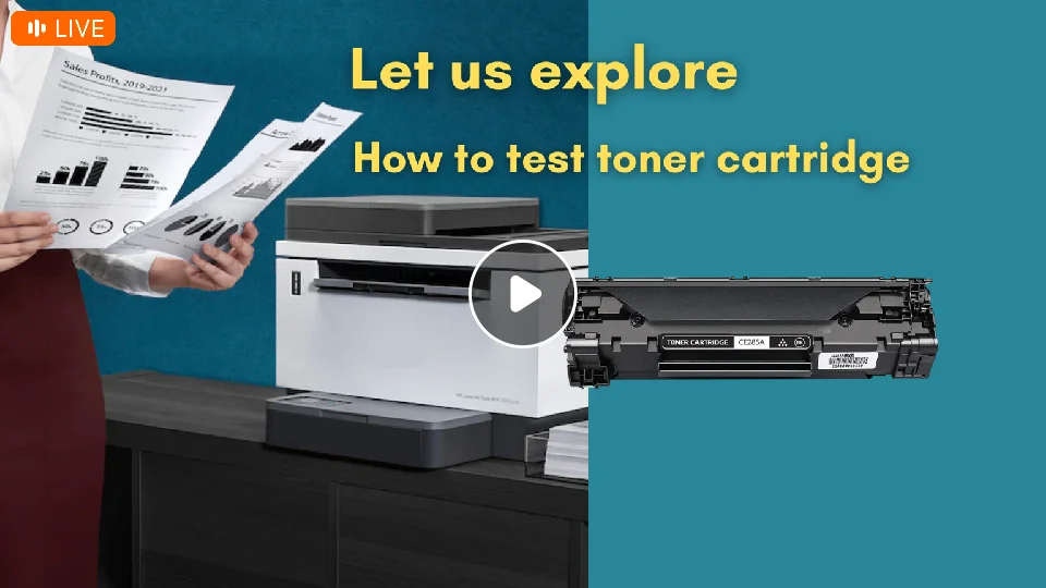 How to test the toner cartridge?let us explore Product Show Stream 2023 ...