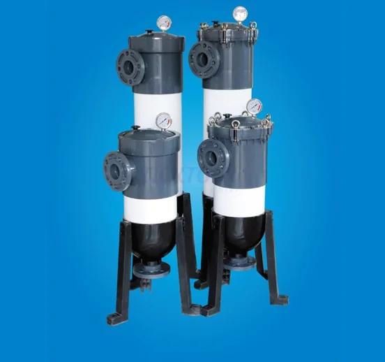UPVC Corrosion Resistance Cartridge Bag Filter Housing