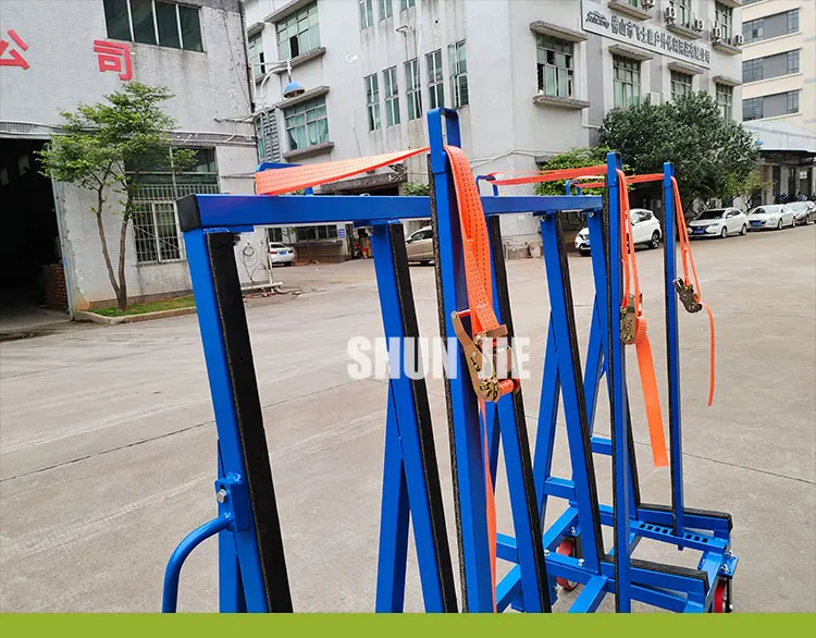 Metal Storage Glass Transport Trolley Rock Panel A Frame Rack For ...