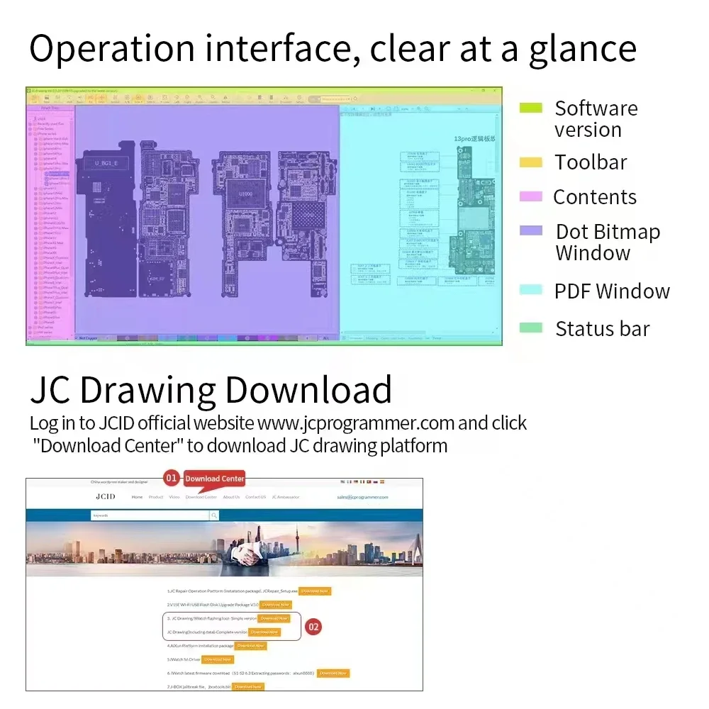 JCID Intelligent Maintenance Diagram Tool for Mobile Phones – Schematic ...