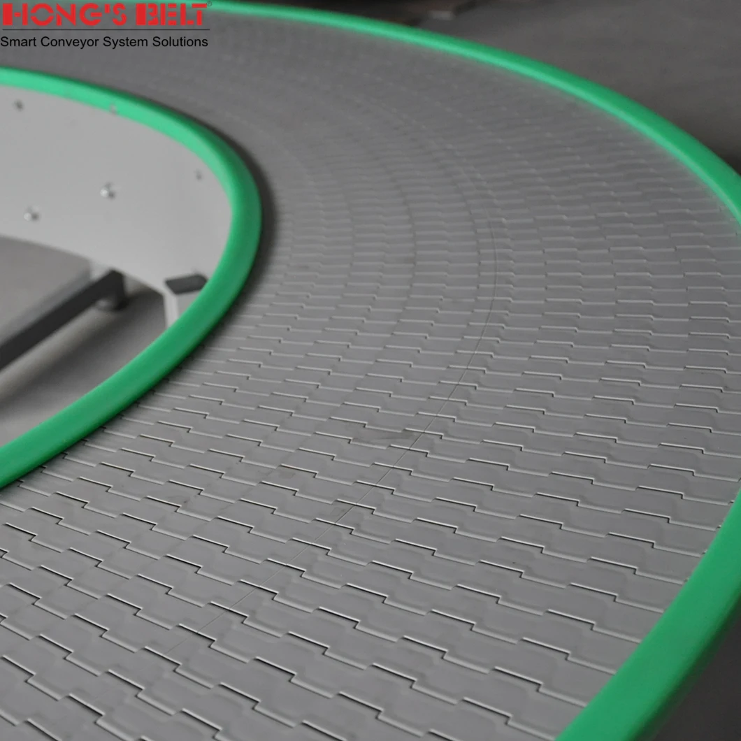 Hongsbelt Curved Belt Conveyor - 90 Degree Chain Conveyor
