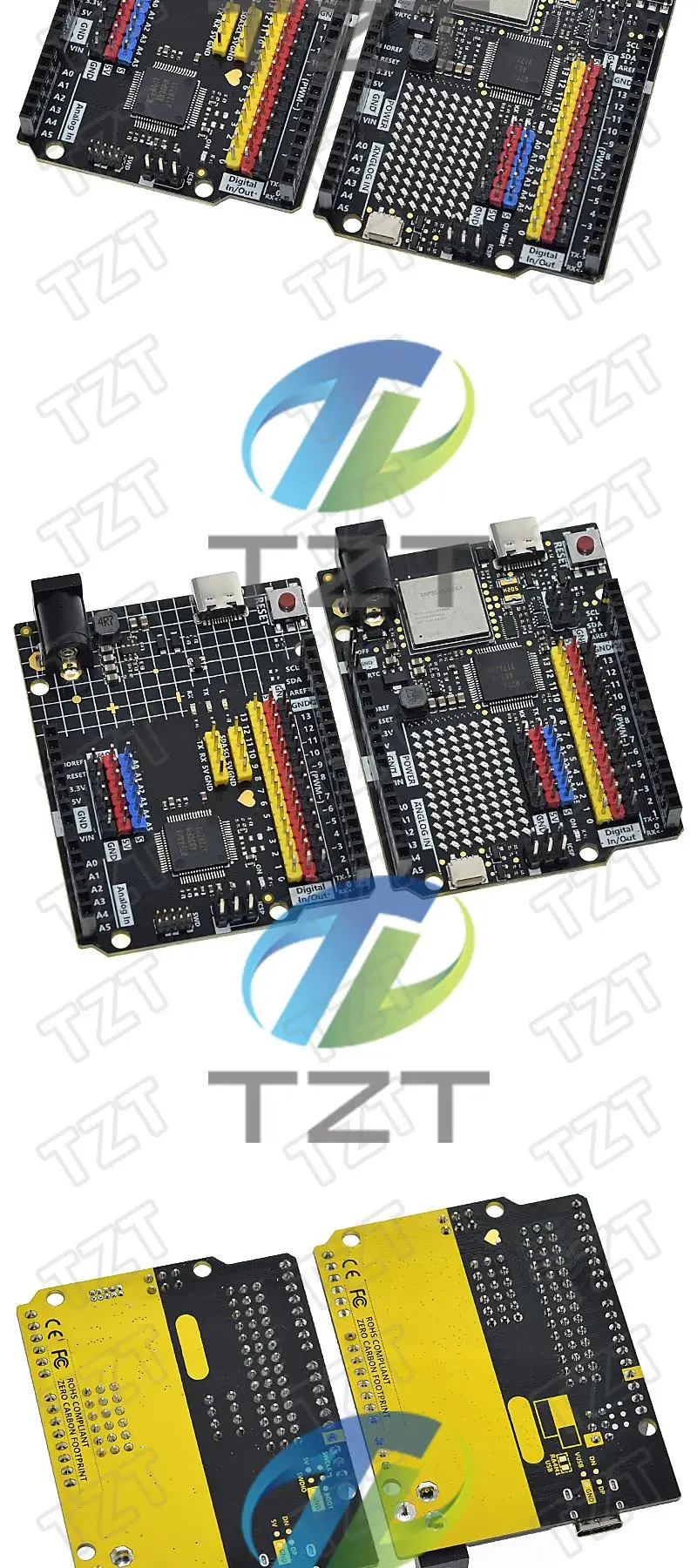 Tzt Unor4 Minima Type C Usb Esp32 S3 Wifi Edition Development Board For Arduino Programming