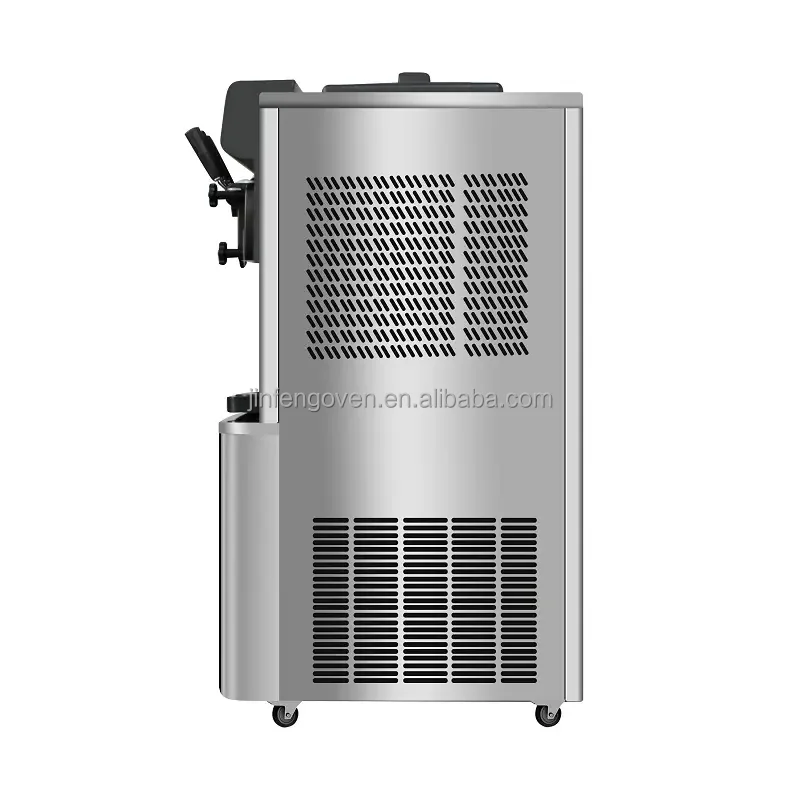 Countertop Ice Cream Vending Machine a Glace Ice Cream Maker with Fruit ...