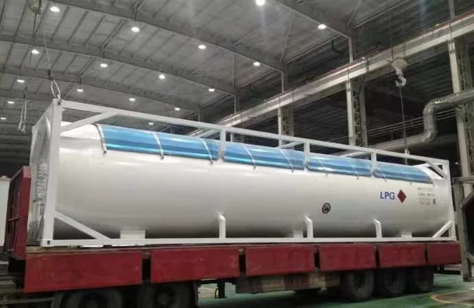 20ft T50 LPG ISO Tank Shipping Container - Easy to Operate