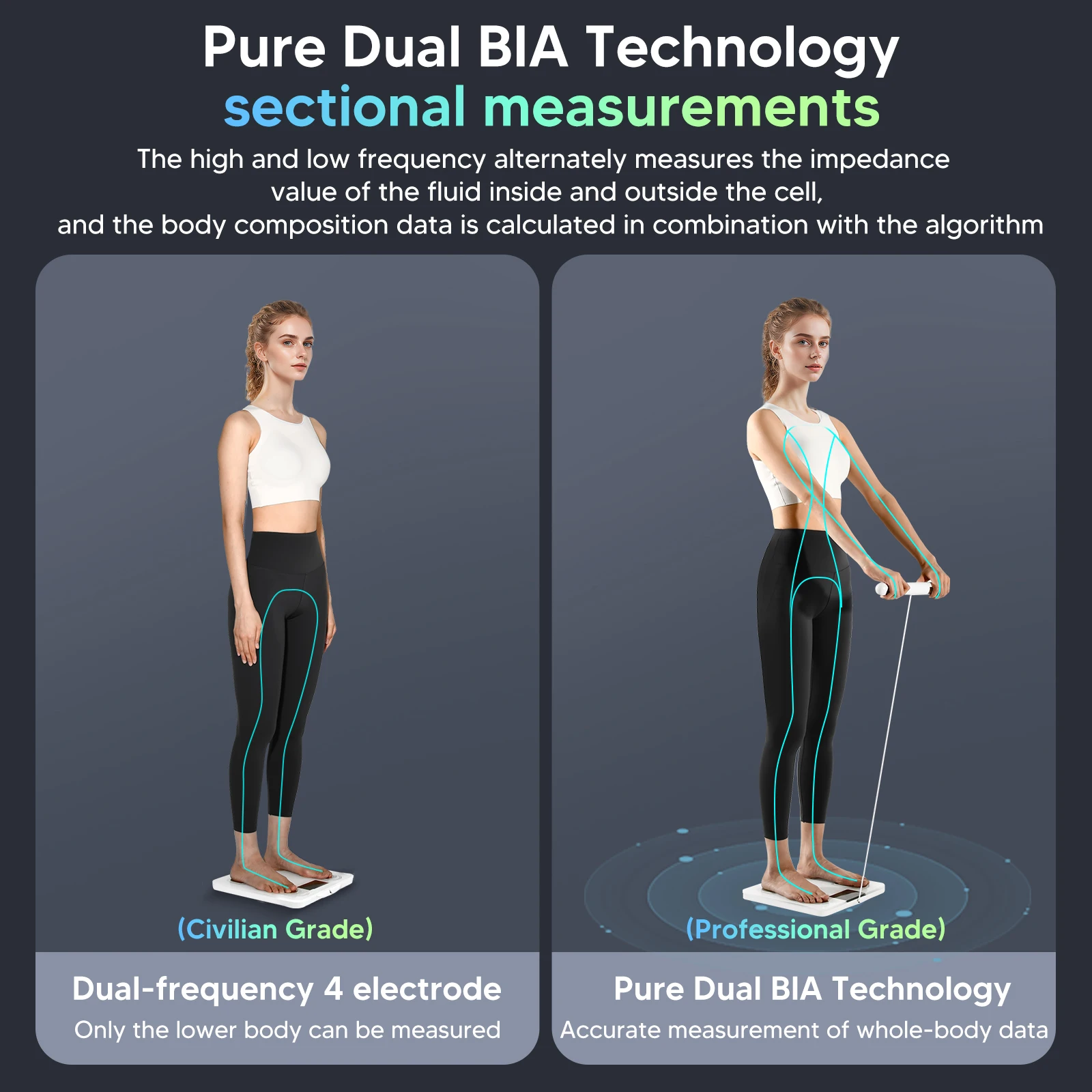 2025 Hot Selling Professional 8 Electrode Digital BMI Monitor Smart ...