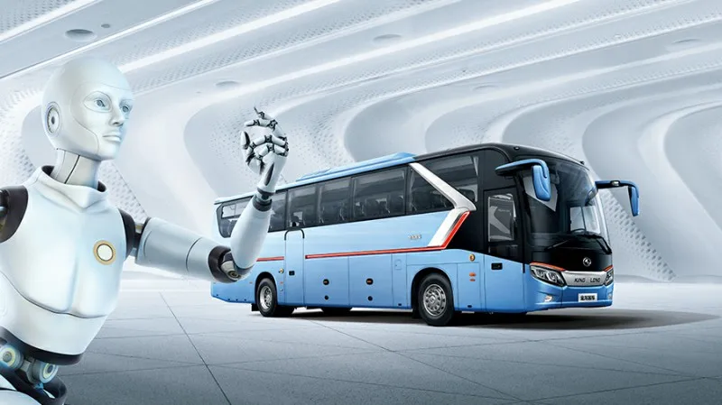 Hot City 50 Seater Used Buses Golden Dragon Bus Longwei