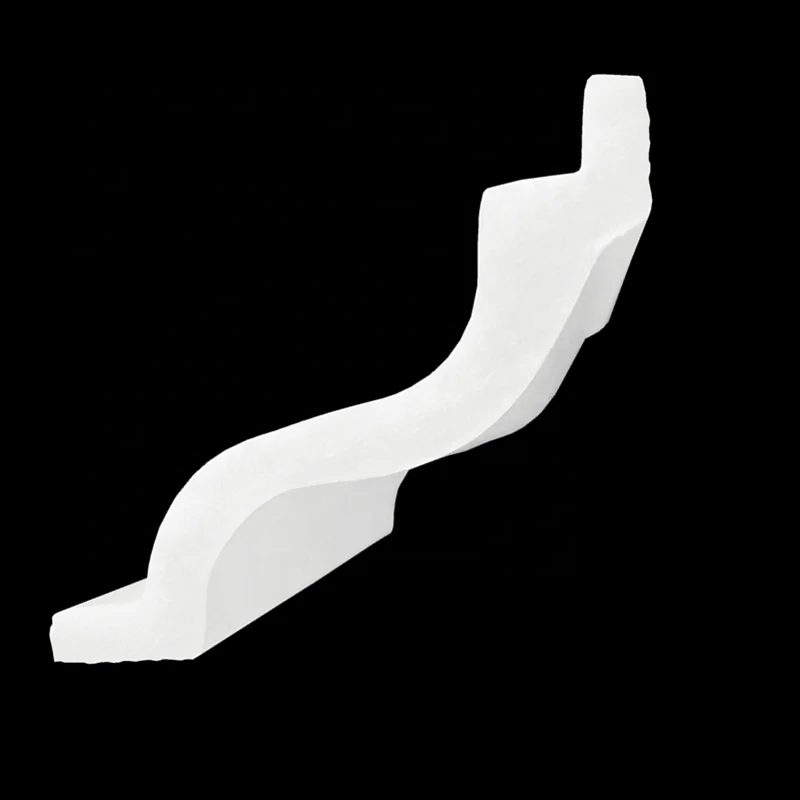 White Extruded Polystyrene Crown Cornice Moulding