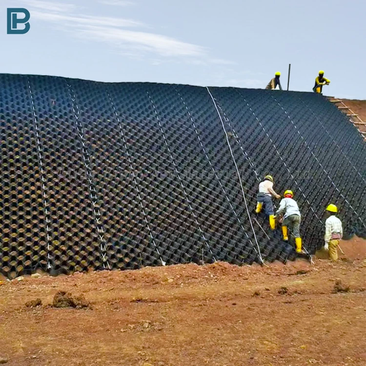 Hdpe Geocell Chambers Are Used For Embankments And Shallow Water River ...