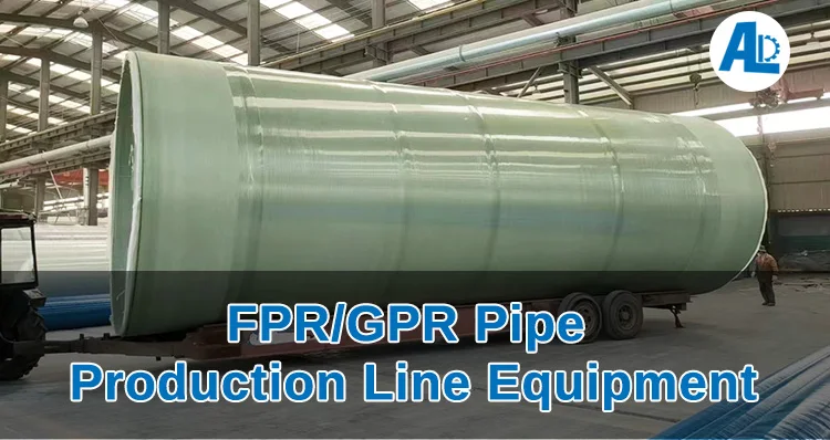 Frp Grp Gas Duct Cable Pipe Water Supply Pipe Sewage Pipe Filament ...